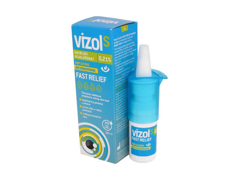 Vizol S 0,21% eye drops 10 ml | Alensa Malta
